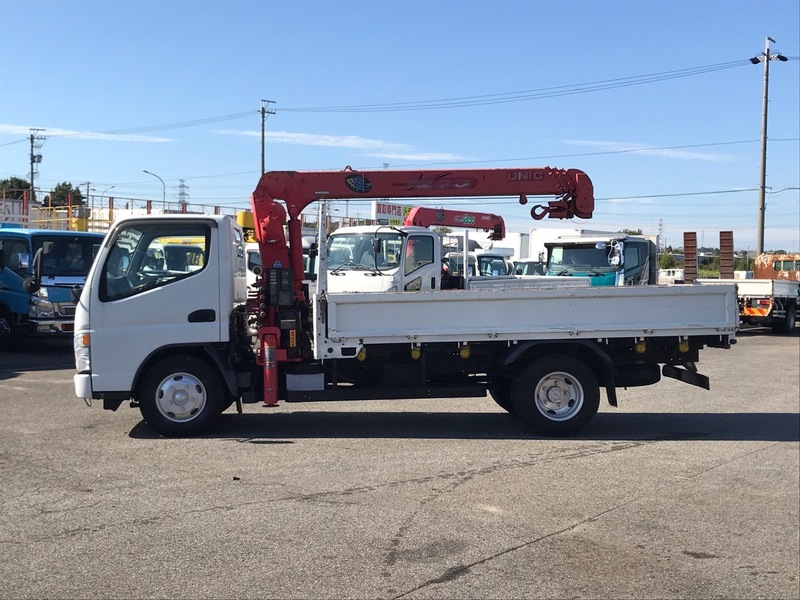 H17年☆4段クレーン付き平ボディ 2t 標準ロング 2.93t吊り 5MT｜トラック在庫詳細｜株式会社ヤナギサワ自動車販売