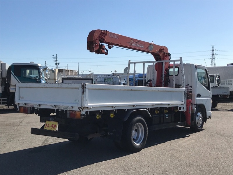 H17年☆4段クレーン付き平ボディ 2t 標準ロング 2.93t吊り 5MT｜トラック在庫詳細｜株式会社ヤナギサワ自動車販売