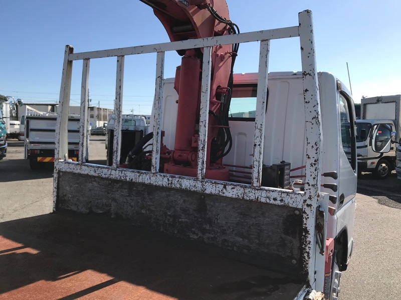 H17年☆4段クレーン付き平ボディ 2t 標準ロング 2.93t吊り 5MT｜トラック在庫詳細｜株式会社ヤナギサワ自動車販売