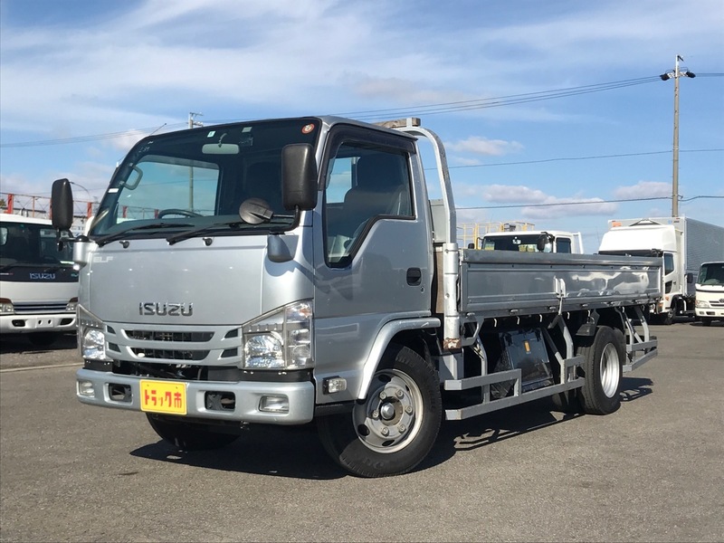 H29年☆平ボディ 4t 標準ロング 3方開 高床｜トラック在庫詳細｜株式会社ヤナギサワ自動車販売