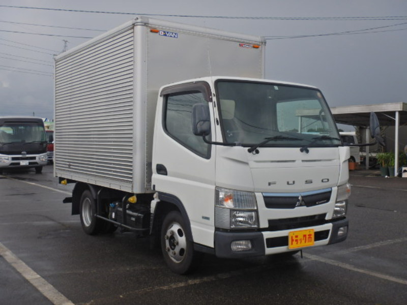 三菱ふそう キャンター アルミバン 全低床 坂道補助 Bカメラ キーレス 2t 5MT｜中古トラック在庫詳細｜株式会社ヤナギサワ自動車販売