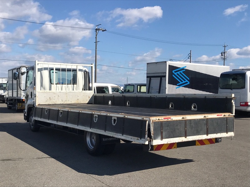 H26年☆平ボディ 4t 6.2mボディ 6MT 標準幅 ロープ穴4対｜トラック在庫詳細｜株式会社ヤナギサワ自動車販売