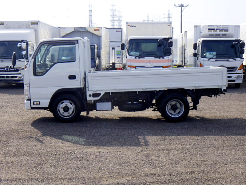 いすず エルフトラック 平 標準 10尺 全低床 3方開 床板 リアWタイヤETC 2t 5MT｜中古トラック在庫詳細｜株式会社ヤナギサワ自動車販売
