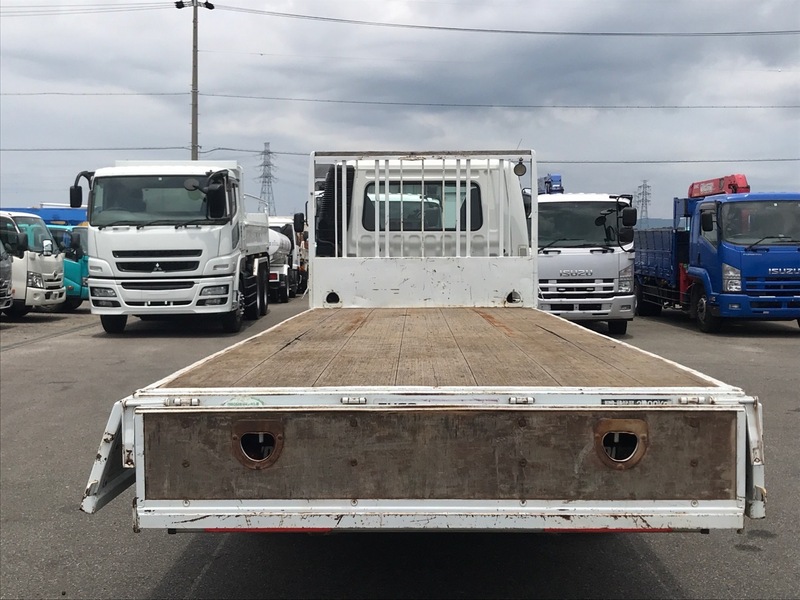 H18年☆平ボディ 4t 6.2mボデー 6MT ロープ穴6対｜トラック在庫詳細｜株式会社ヤナギサワ自動車販売