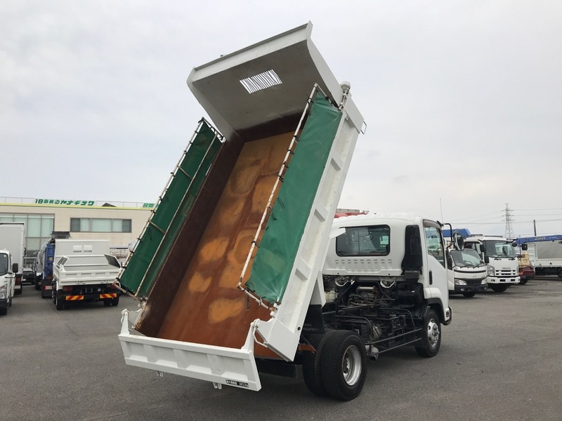 H23年☆土砂ダンプ 4t 電動コボレーン付き 6MT 3850kg｜トラック在庫詳細｜株式会社ヤナギサワ自動車販売