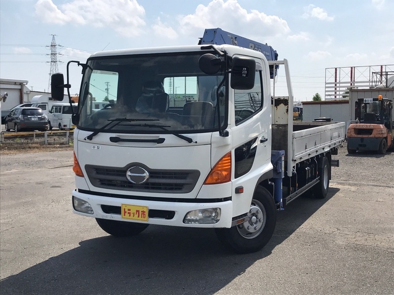 H19年☆4段クレーン付き平ボディ ラジコン 210馬力 タダノ 4t｜トラック在庫詳細｜株式会社ヤナギサワ自動車販売