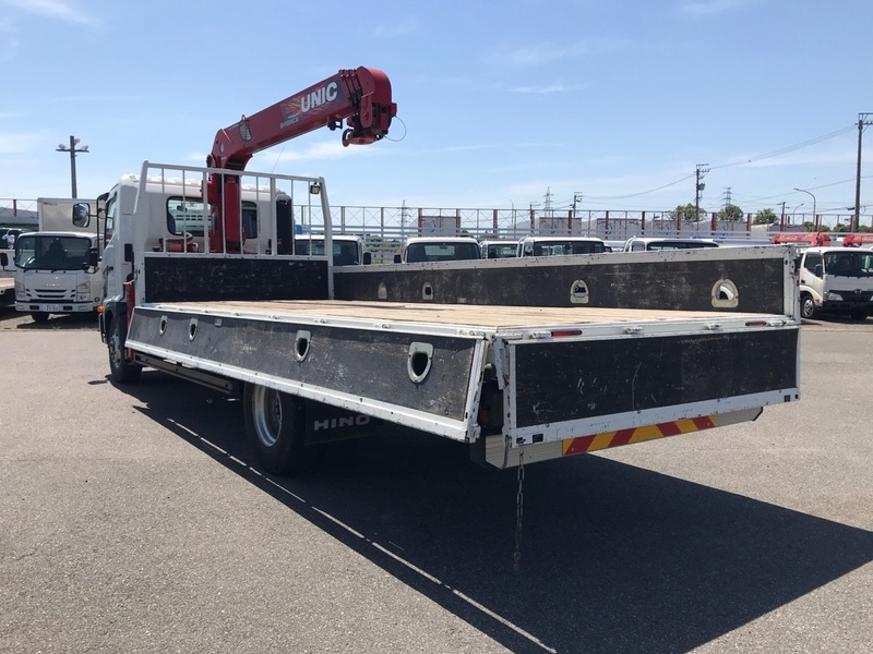 H30年☆4段クレーン付き平ボディ ラジコン 2.93t吊 4t ユニック｜中古トラック在庫詳細｜株式会社ヤナギサワ自動車販売