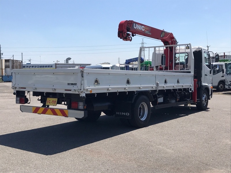 H30年☆4段クレーン付き平ボディ ラジコン 2.93t吊 4t ユニック｜中古トラック在庫詳細｜株式会社ヤナギサワ自動車販売