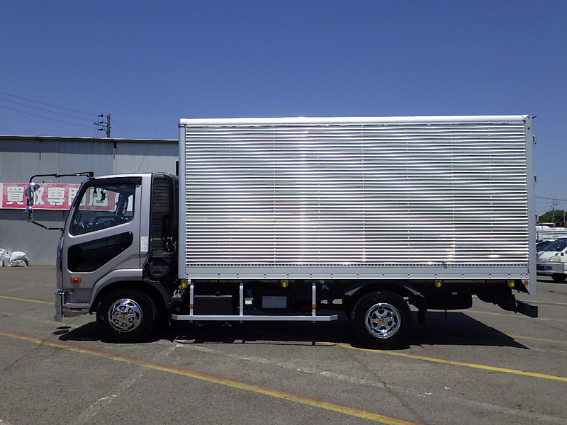 三菱ふそう ファイター アルミバン 3.55t リア3枚観音扉 ジョロダーレール4列｜中古トラック在庫詳細｜株式会社ヤナギサワ自動車販売